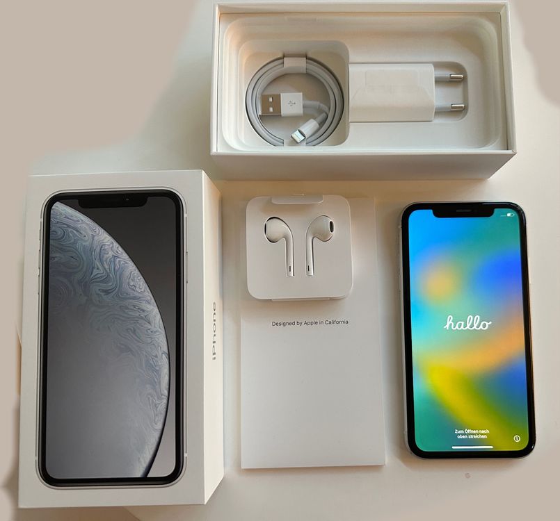 IPhone XR White 128GB in OVP mit Zubehör | Kaufen auf Ricardo