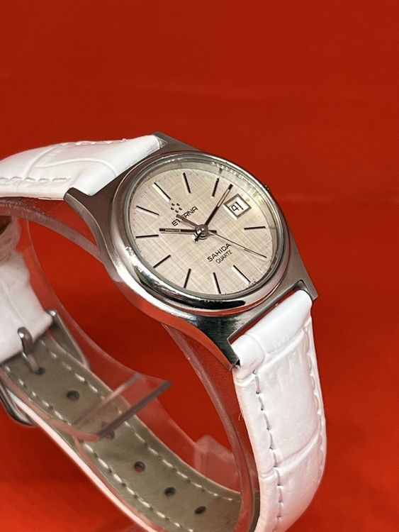 ETERNA Sahida Quartz – Datum – Swiss Made – Läuft (Gebraucht) in ...