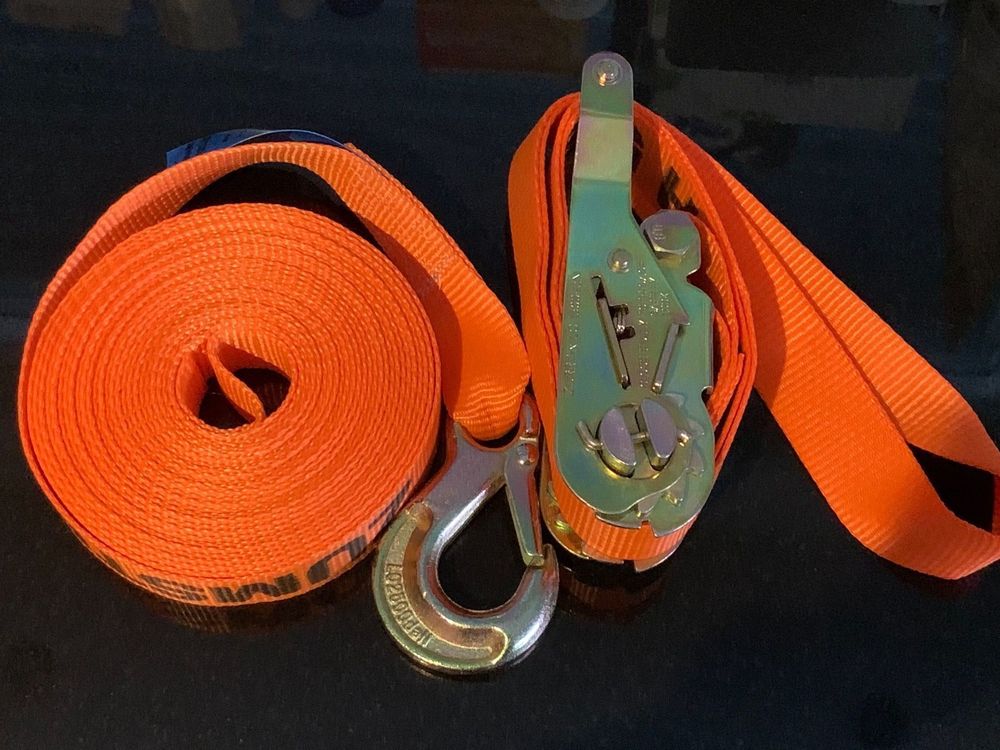 10 Zurrgurten /Spannsets, Breite 35mm /Länge 8m - SR 230 Typ (Neu und originalverpackt) in ...