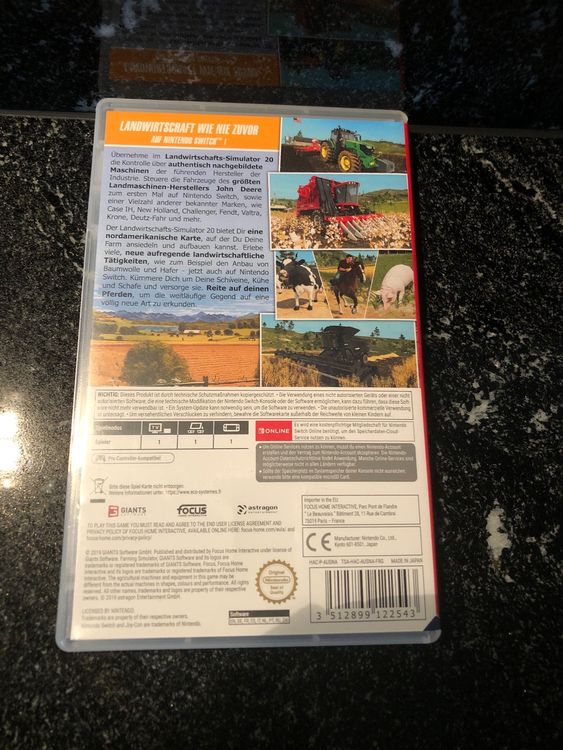 Landwirtschafts Simulator 20 Nintendo Switch Kaufen Auf Ricardo