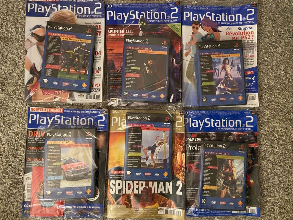 Lot Magazine Playstation 2 Officiel (Neu und originalverpackt) in St ...