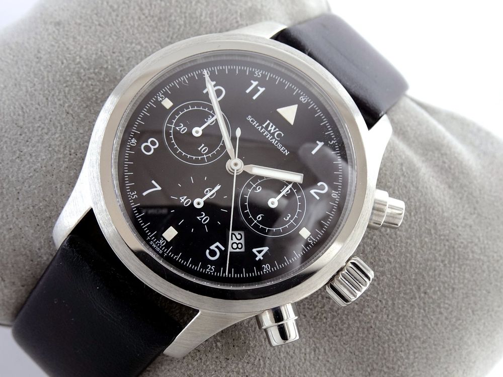 IWC FLIEGER CHRONOGRAPH IW3741 KAL. 1137 HERREN PILOTUHR (Gebraucht) in ...