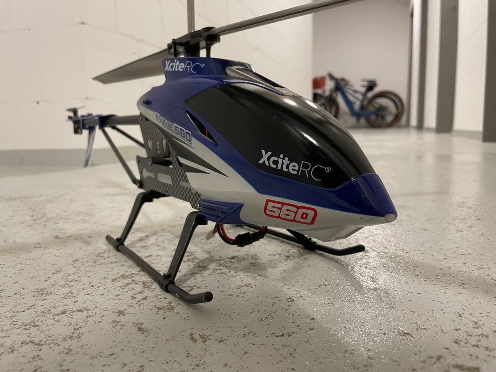 RC HELICOPTER Xcite RC FlyBar 560 Coax XXL (Gebraucht) in Leibstadt für ...