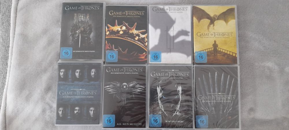 GAME OF THRONES 1 - 8 STAFFEL - DVD ( 7 + 8 NEU !!) | Kaufen auf Ricardo