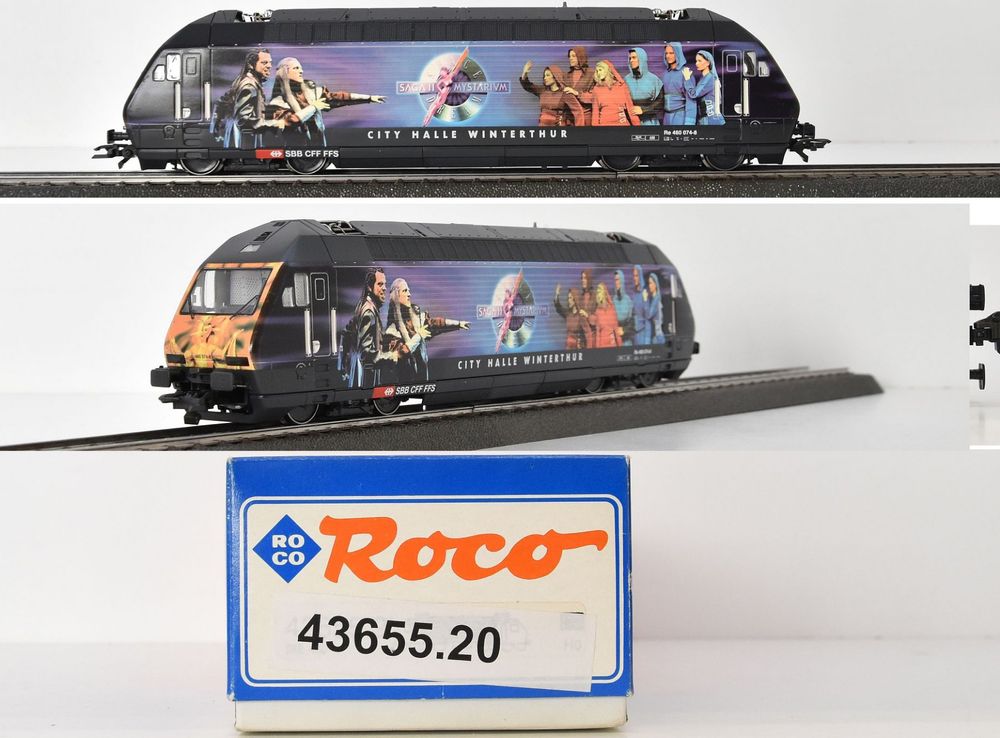 Roco 43655.20 E-Lok Re 460 SBB, H0 GS Analog mit OVP (Gebraucht) in St. Gallen für CHF 266 – mit ...