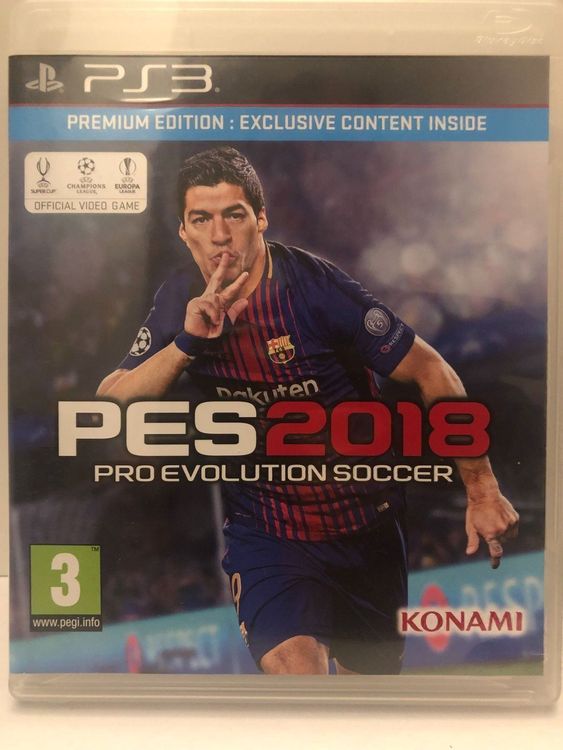 PES Pro Evolution Soccer 2018 (PS3) | Kaufen auf Ricardo