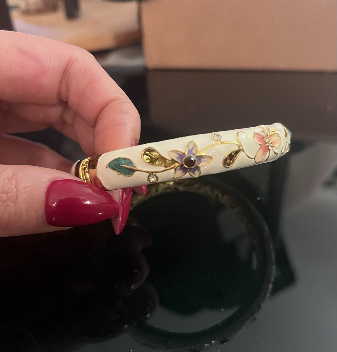 Flower Enamel bangle (D'occasion) à Genthod pour CHF 85 – avec ...