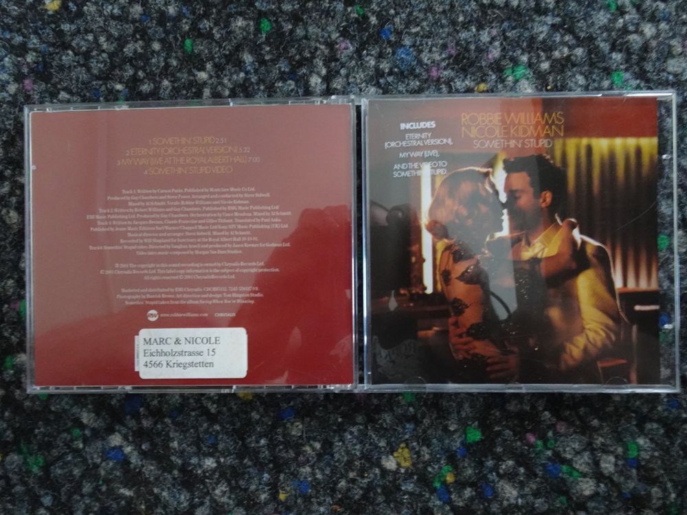 Single-CD : Robbie Williams & Nicole Kidman (Gebraucht) in für CHF 1 ...