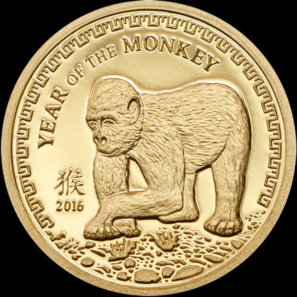 Jahr des Affen Goldmünze der Mongolei | Kaufen auf Ricardo