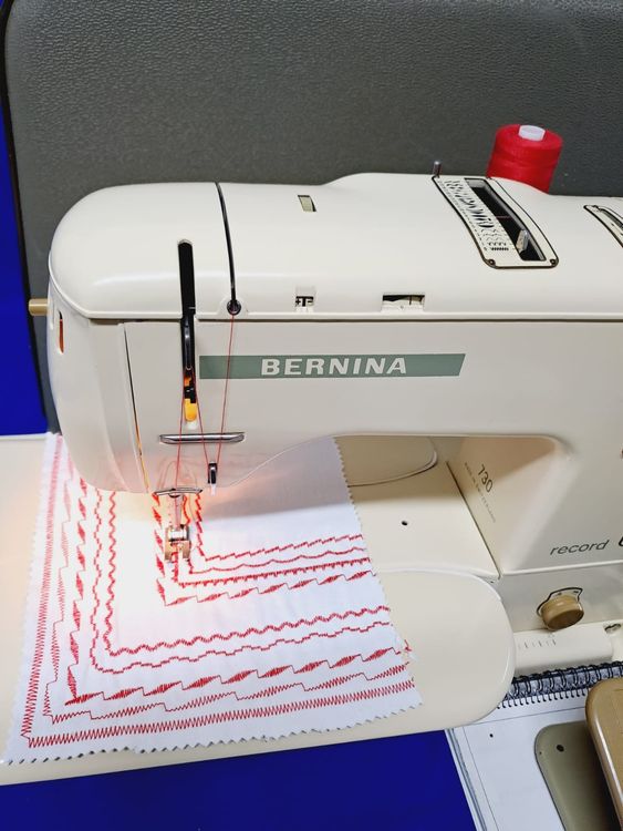 BERNINA 730 RECORD SEHR STARK GARANTIE 3MT FRISCH REVIDIERT (Gebraucht ...