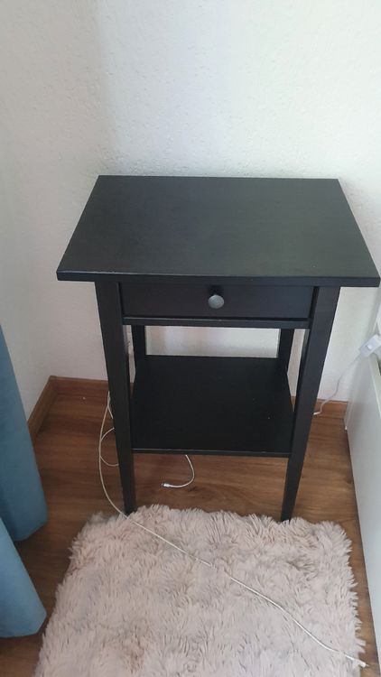 Wunderbar Nachttisch Ikea Schwarz Fotos