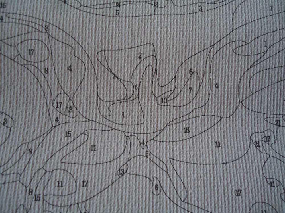 neu! Malen nach Zahlen, 40 x 50 cm, alles dabei + Rahmen | Kaufen auf Ricardo