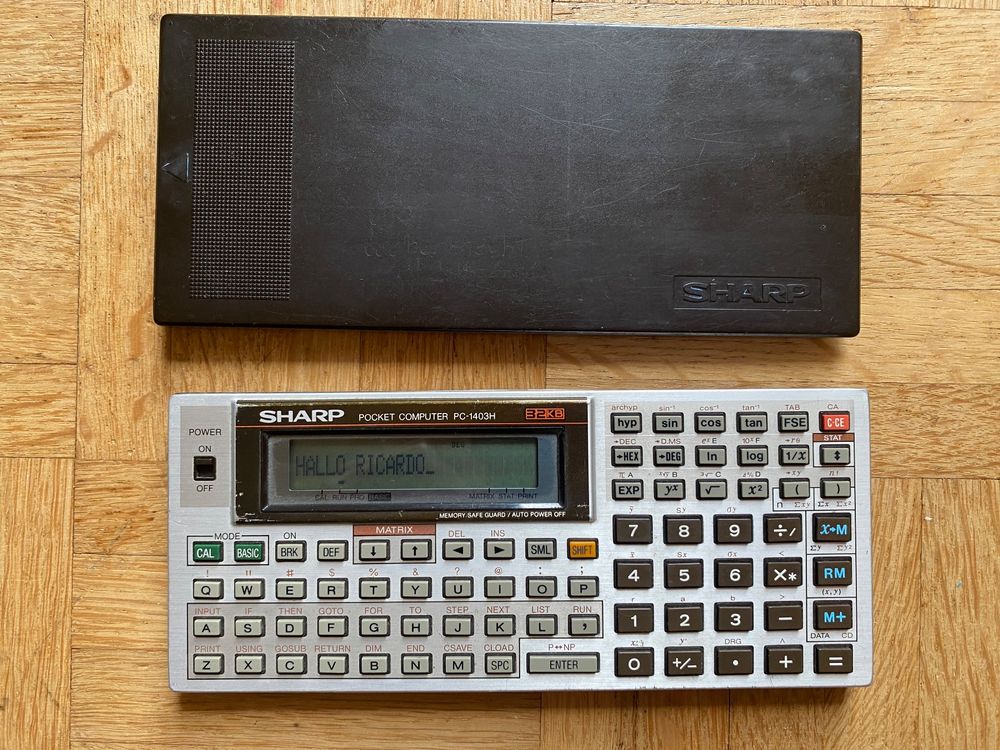 Sharp PC-1403H Pocket Computer | Kaufen auf Ricardo
