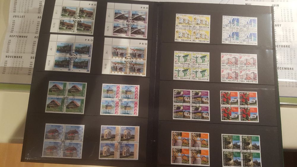 Timbre Pro Patria blocs de 4 1970 à 2009 (Gebraucht) in Sorvilier für CHF 10 – mit Lieferung auf ...