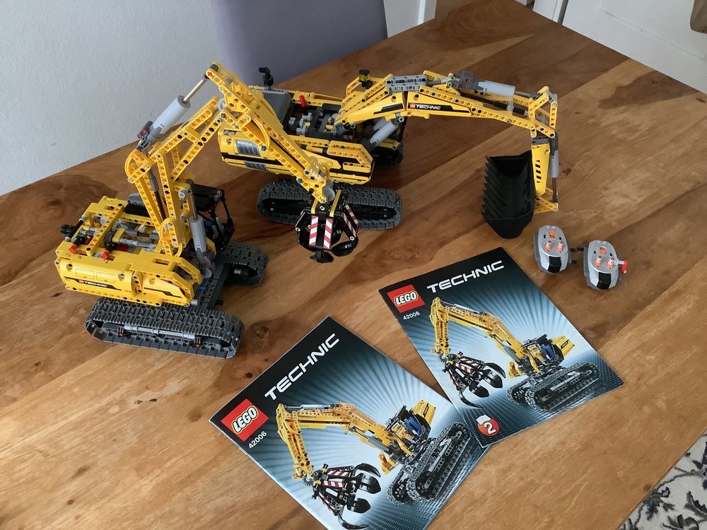 Lego Bagger 42006 und 8043 | Kaufen auf Ricardo