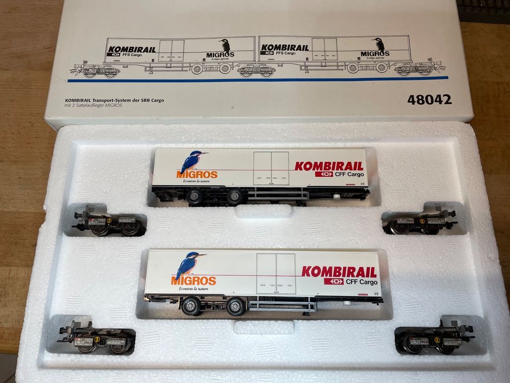 Märklin 48042 Kombirail SBB MIGROS (Gebraucht) in Hauterive NE für CHF ...
