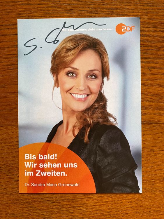Sandra Maria Gronewald / orig. AK (Neu (gemäss Beschreibung)) in Lovens ...