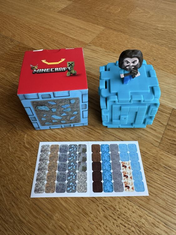 McDonalds Minecraft Movie Spielzeug Steve (Diamant) (Neu (gemäss ...