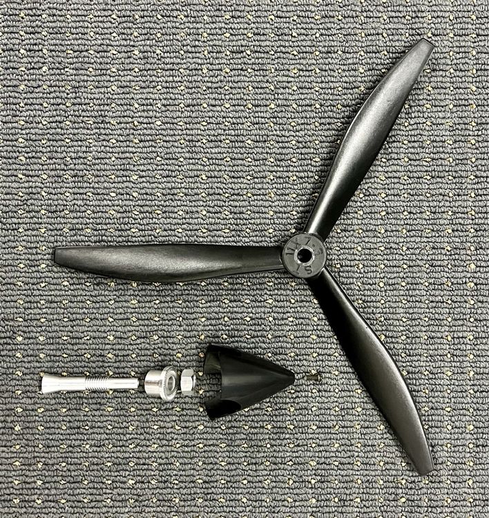 E-flite Timber Propeller 11 x 7.5 mit Mitnehmer und Spinner | Kaufen ...