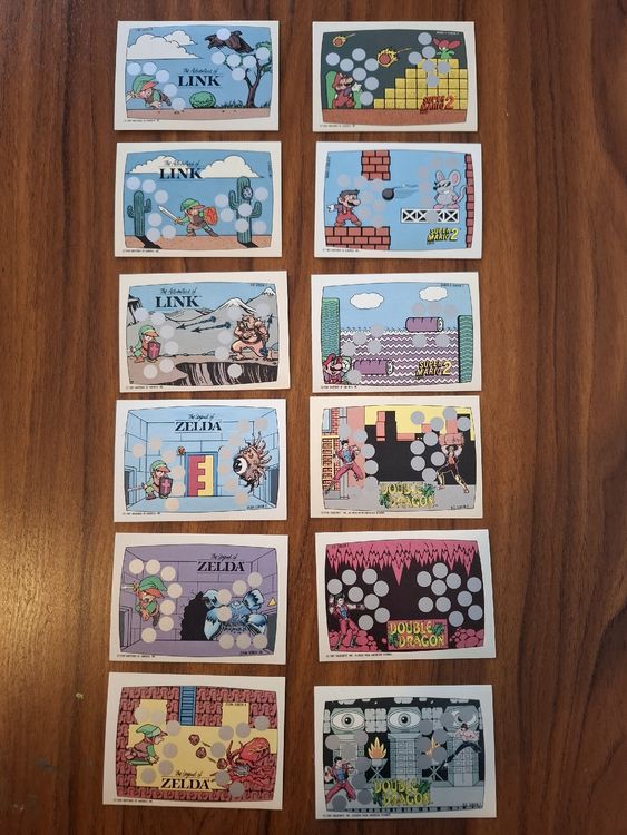 Nintendo Scratchcarts from 1989 (Neu (gemäss Beschreibung)) in ...