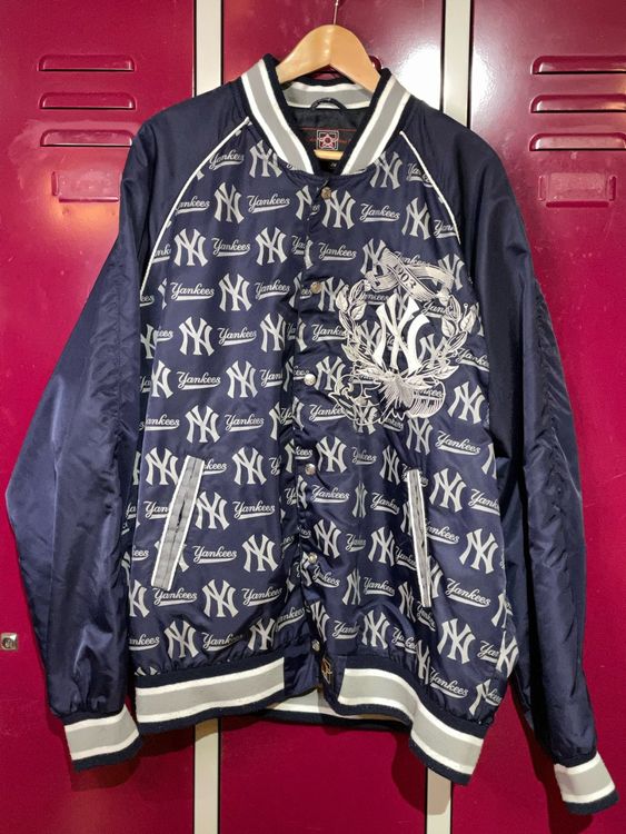 VINTAGE 00s NEW YORK YANKEES JH DESIGN MLB JACKET SZ: XXL | Kaufen auf ...