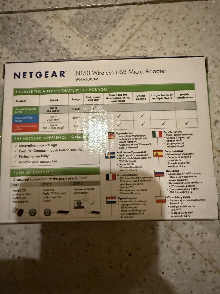 Netgear N150 Wireless USB Micro Adapter - Brand New! (Gebraucht) in ...