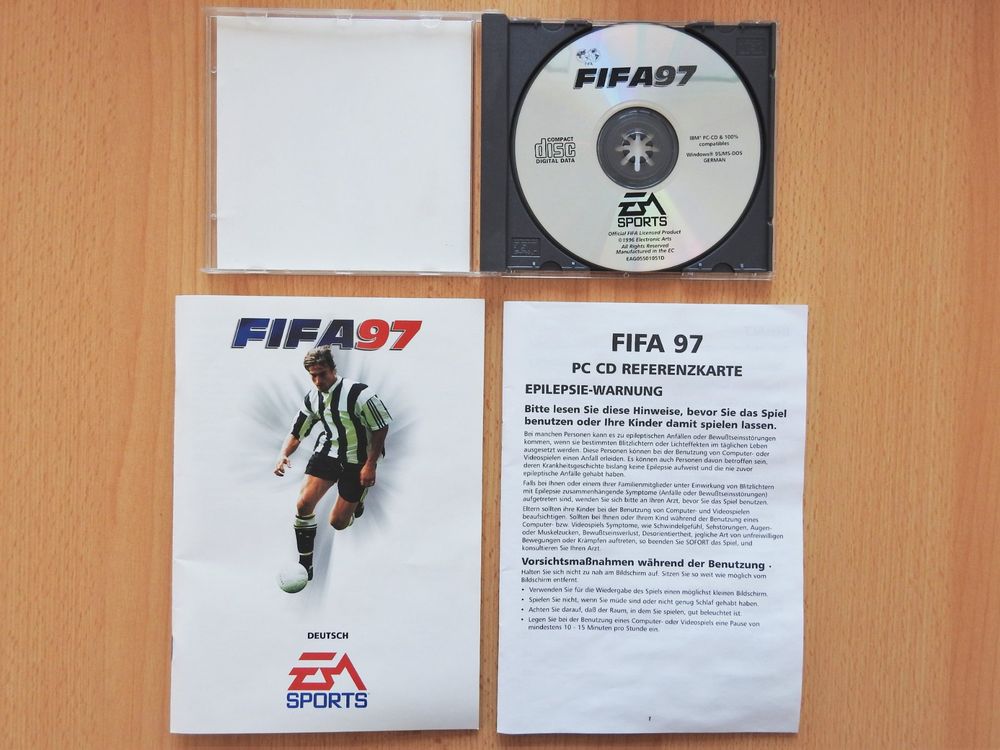 PC CD-ROM: EA Sports FIFA 1997, OVP | Kaufen auf Ricardo