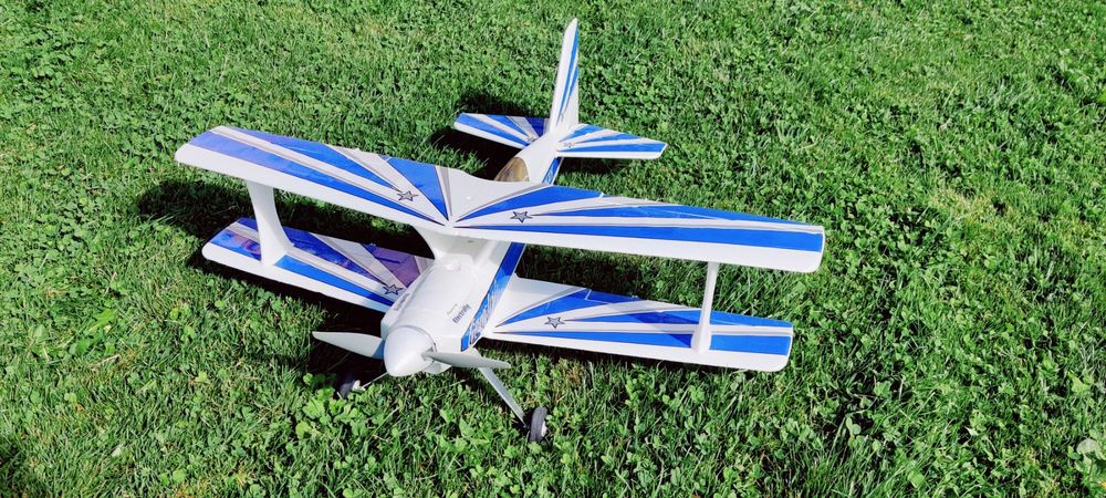 RC Flugzeug Multiplex Gemini Doppeldecker 920mm | Kaufen auf Ricardo