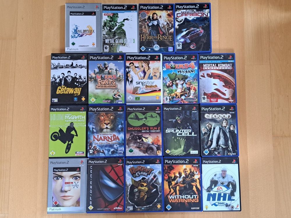 Playstation 2 Game Bundle für PS2 (Gebraucht) in Bösingen für CHF 40 ...