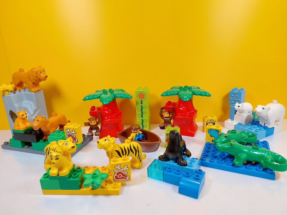 LEGO DUPLO Zoo / Safari mit div. Tieren (Gebraucht) in St.Gallen für CHF 48 – mit Lieferung auf ...