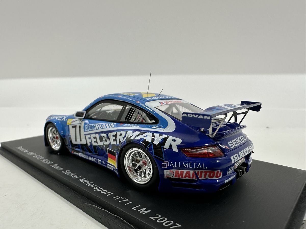 Porsche 911 (997) GT3 RSR 1:43 Team Seikel Motorsport, SPARK (Neu ...