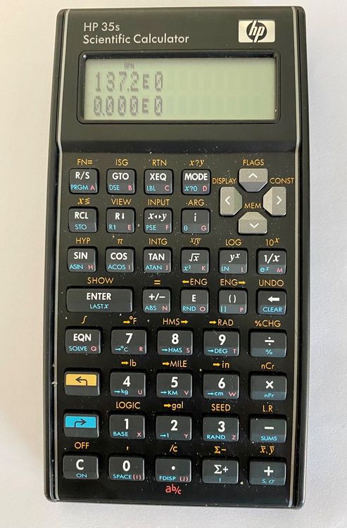 HP35s Programmable Scientific Calculator | Kaufen auf Ricardo