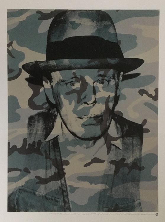 Andy Warhol " Joseph Beuys in Memoriam " Kunstdruck (Gebraucht) in Nennigkofen für CHF 49 – mit ...