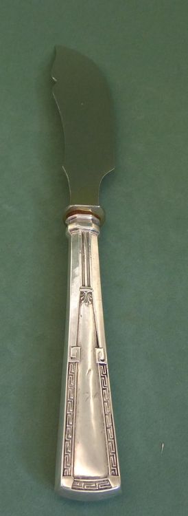 Käsemesser Griff 800 Silber Klinge Stahlt | Kaufen auf Ricardo