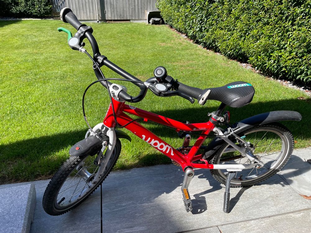 Woom 3 (mit Schutzblech, Ständer und Glocke) (Gebraucht) in Hüttikon ...