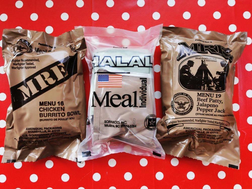 Original US Army MRE 3 Stück! (Neu und originalverpackt) in ...