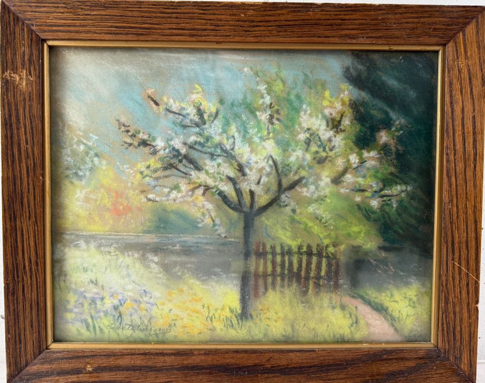 Gemälde Frühling Landschaft mit Baum signiert (Gebraucht) in Neuhausen am Rheinfall für CHF 15 ...