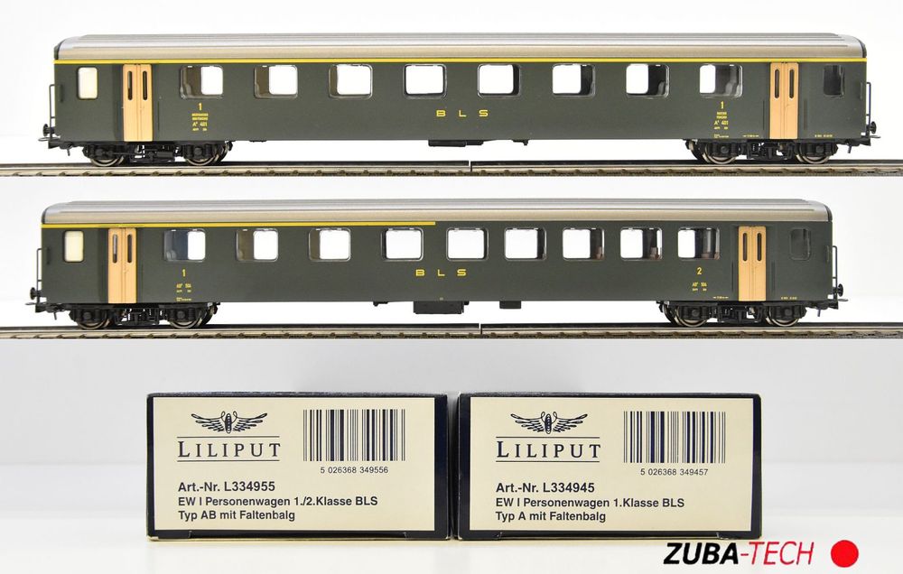 Liliput 2x Personenwagen EW I SBB H0 GS mit OVP (Neu (gemäss Beschreibung)) in St. Gallen für ...