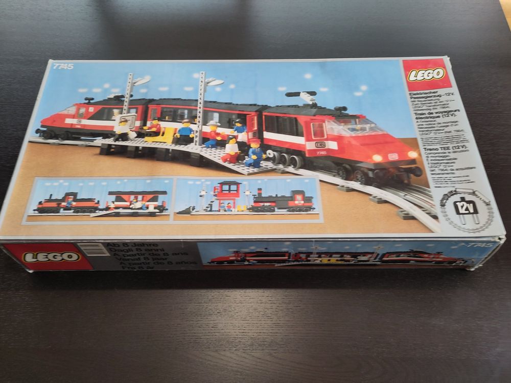 Lego 7744 High-Speed Zug 12V mit Box | Kaufen auf Ricardo