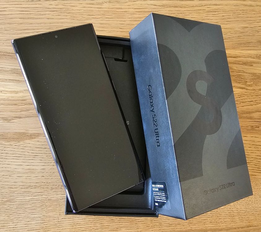 Samsung Galaxy S22 Ultra 5G 256GB black | Kaufen auf Ricardo