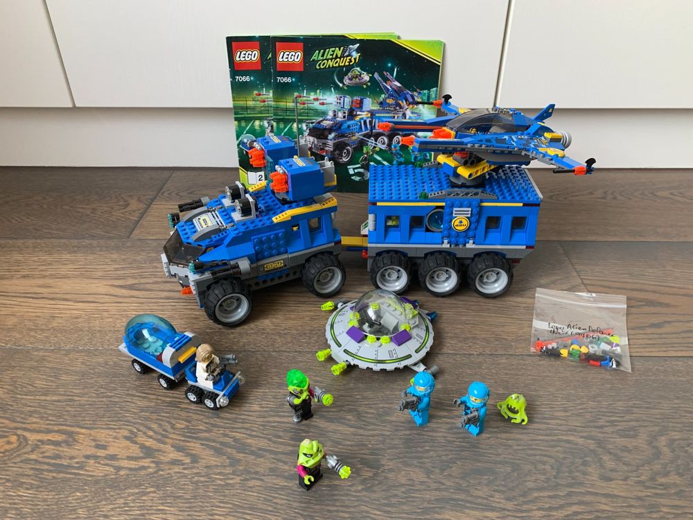 Lego Alien Conquest - Mobile Alien-Abwehrzentrale (7066) | Kaufen auf ...