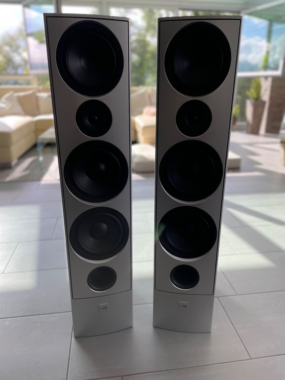 2 x Standlautsprecher Canton LE 190 silber (Gebraucht) in Meierskappel ...