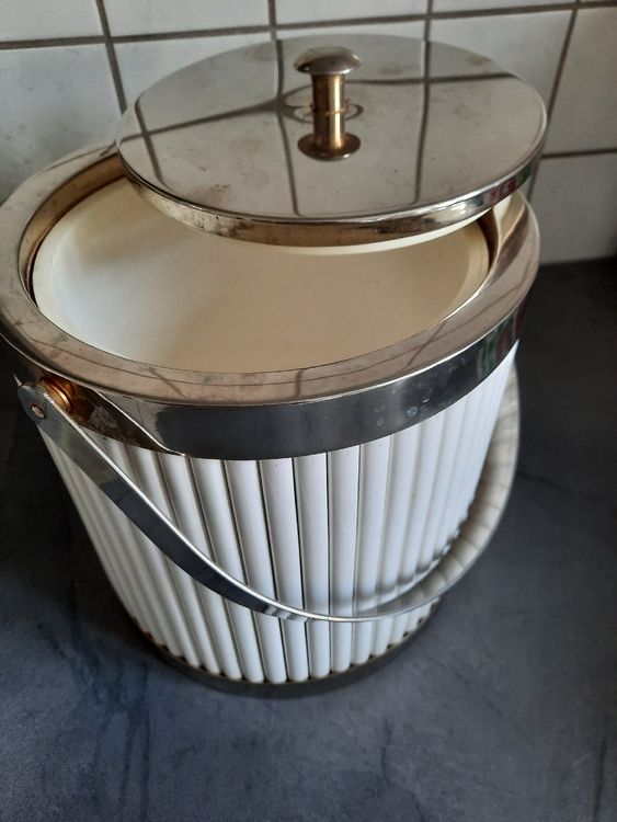 VINTAGE, grand SEAU à GLAÇONS " GLACETTE, LIDIAN ITALY " | Kaufen auf ...