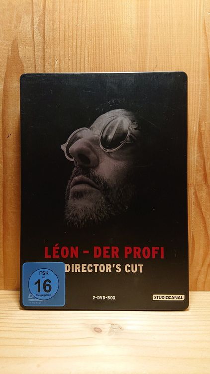 LÉON - DER PROFI DVD Steelbook Director's Cut mit Jean Reno (Gebraucht ...