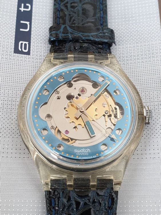 SWATCH AUTOMATIC SAK101 RED AHEAD NEU | Kaufen auf Ricardo
