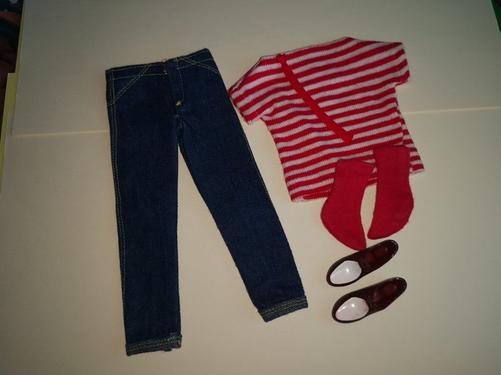 BARBIE KEN VINTAGE BEKLEIDUNG "AT EASE" | Kaufen auf Ricardo