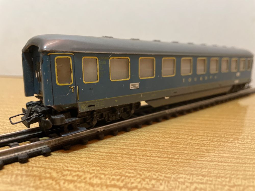 Trix H0 Schnellzugwagen blau Touropa | Kaufen auf Ricardo