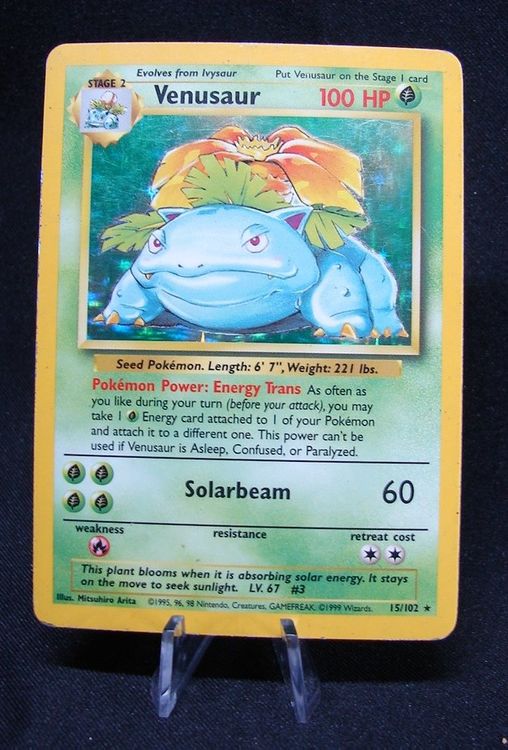 Pokemon Venusaur - English - Holo - Rare / 41 | Kaufen auf Ricardo