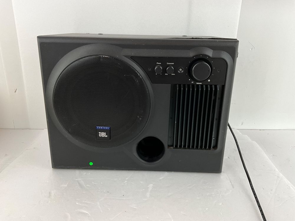 JBL Control SUB6 Aktiv Auto Subwoofer funktioniert noch (Gebraucht) in ...