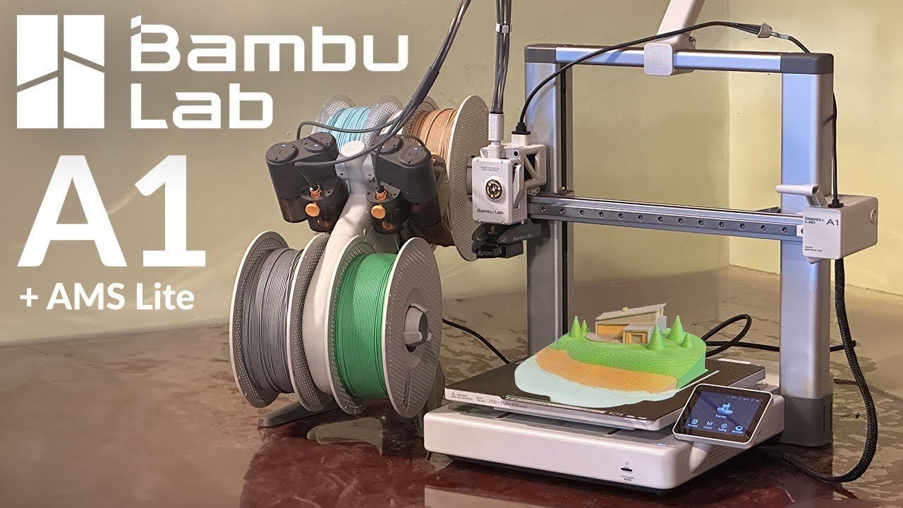 Bambu Lab A1 Combo 3D Drucker AMS lite + sehr viel Zubehör (Gebraucht) in Basel für CHF 360 ...